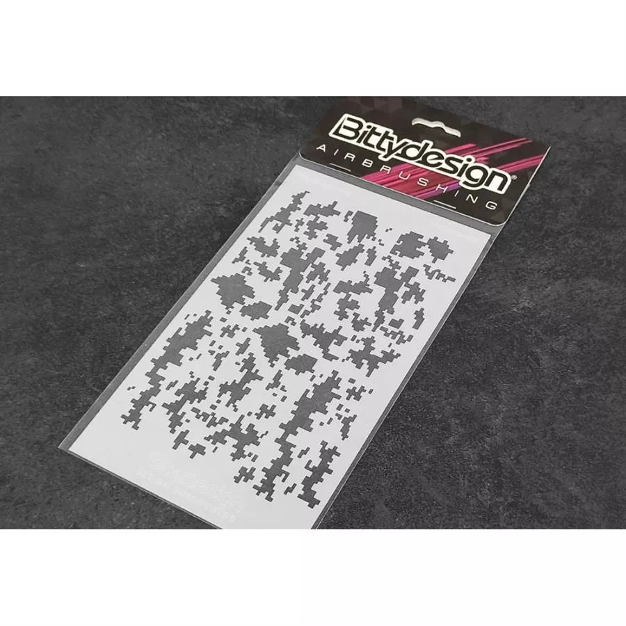 Bittydesign Vinyl Schablone Camo Digital | RCXX - RC Racing Shop | RC ...